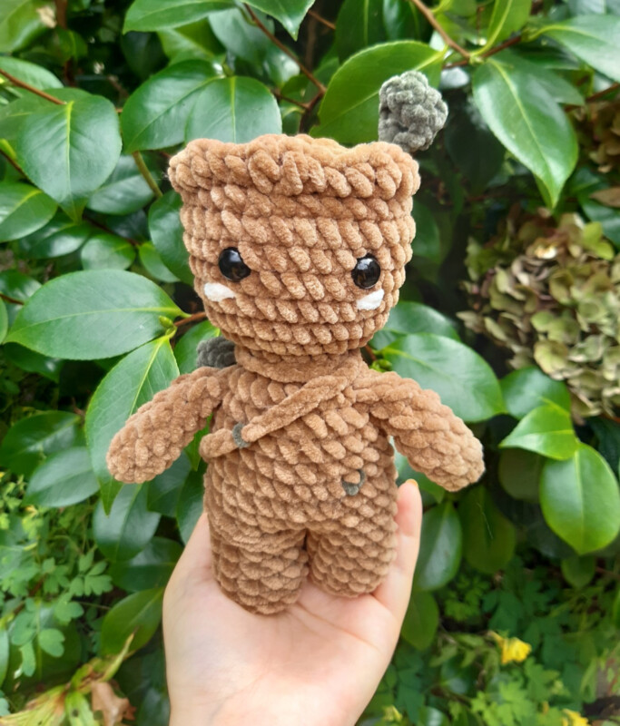 Knuffel 'Groot' - Swan Market | Conceptstore voor Creatieve Kado's