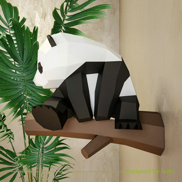 DIY pakket Panda – compleet knutselpakket met snijmat, liniaal ...