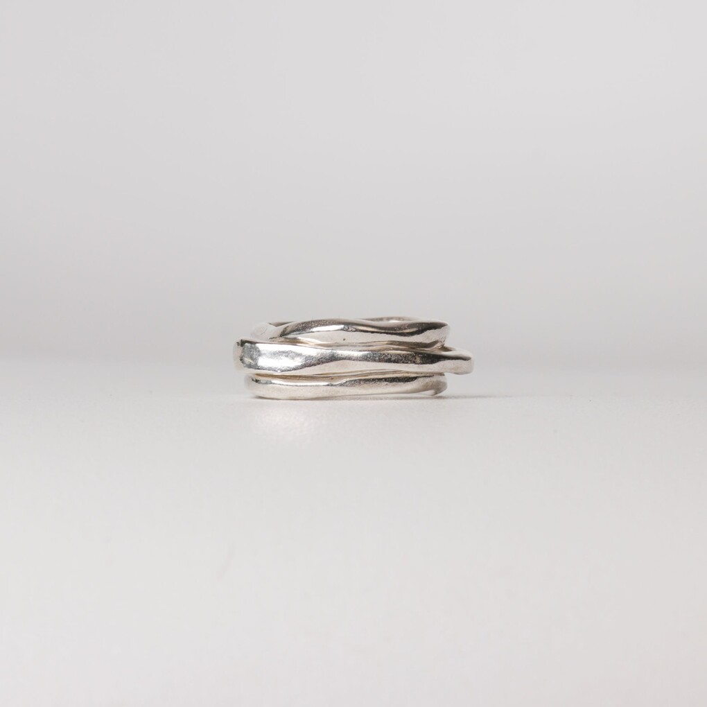 Ring - LIQUID - zilver - Swan Market | Conceptstore voor Creatieve Kado's
